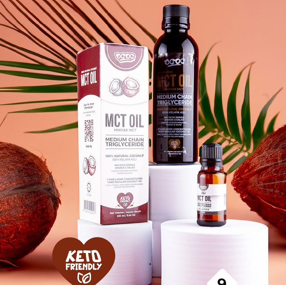 OCOC MCT Oil - Natural Energy Booster and Metabolism Enhancer – Arabian Organics