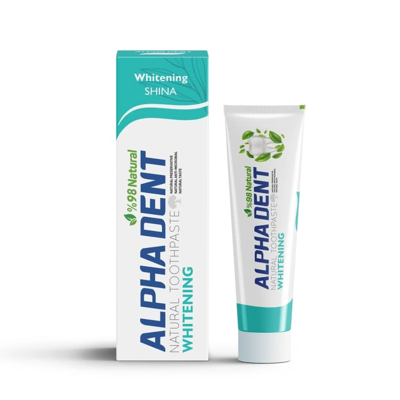 Alpha Dent Naturally Whitening Toothpaste – Arabian Organics