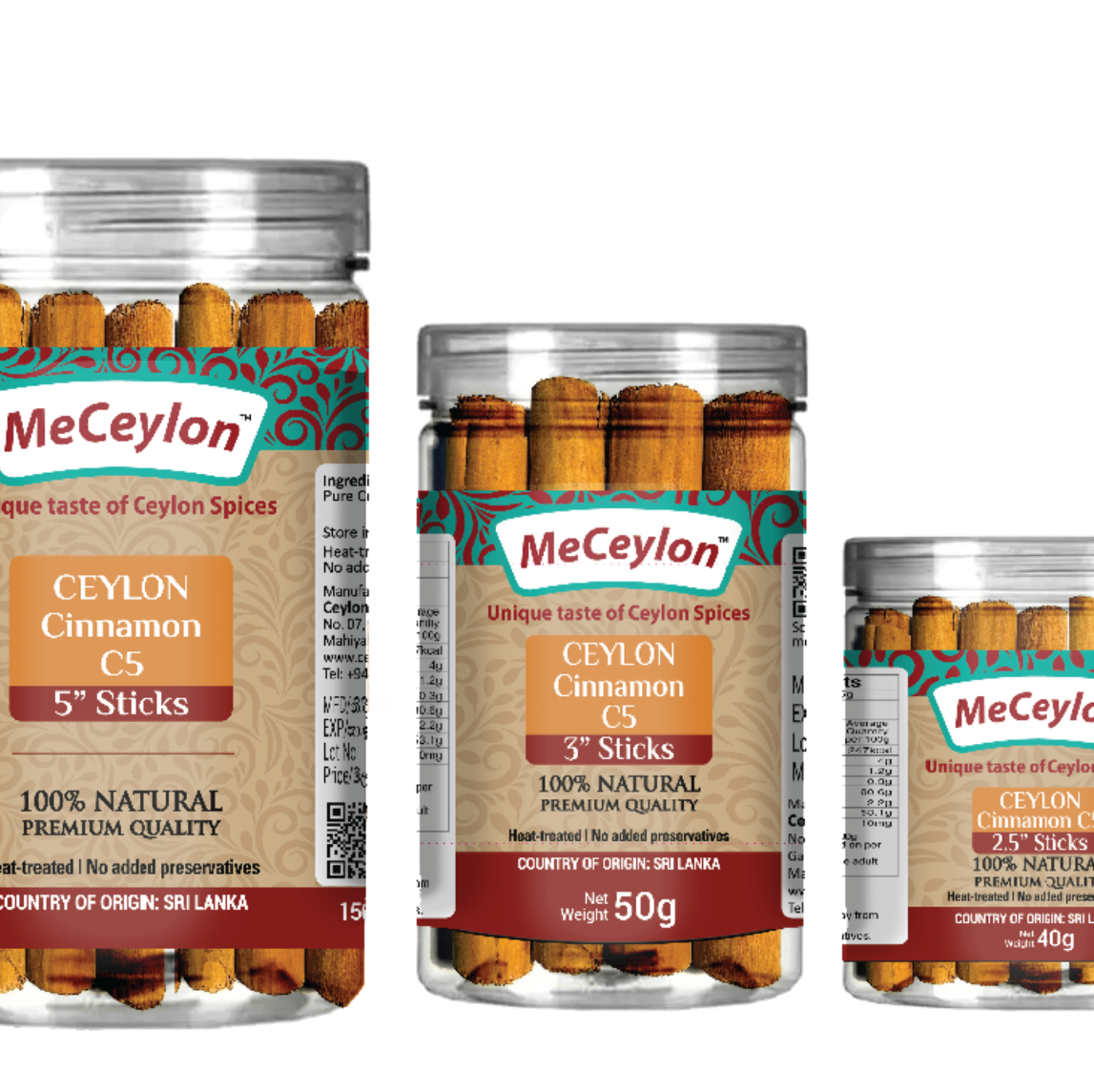 Cinnamon C5 SP - 5 cut, Cinnamon C5 SP - 3 cut, Cinnamon C5 SP - 2.5 c – Arabian Organics