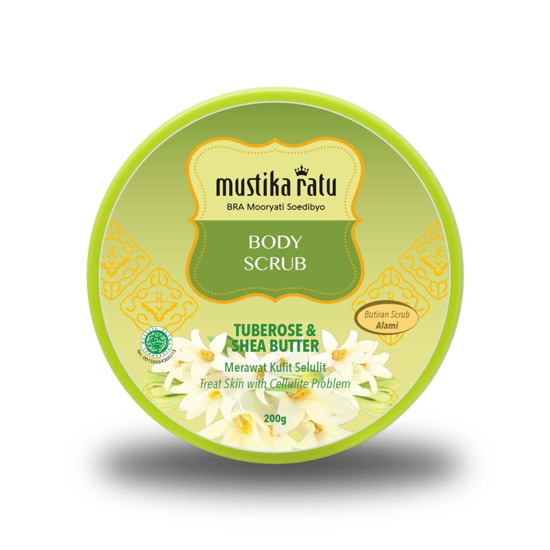 Tuberose & Shea Butter Body Scrub 200 g – Arabian Organics
