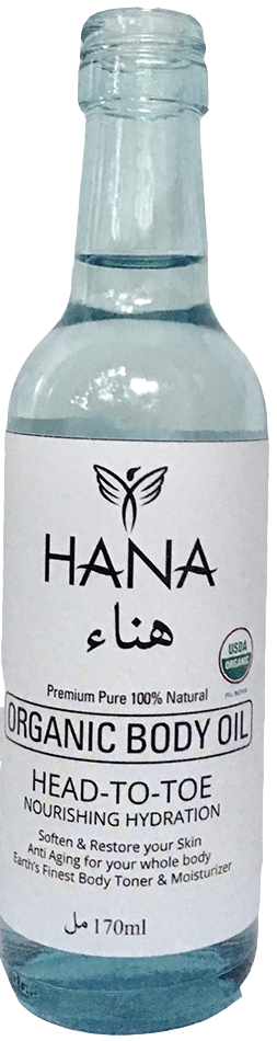 Hana Organic Body Oil – Arabian Organics