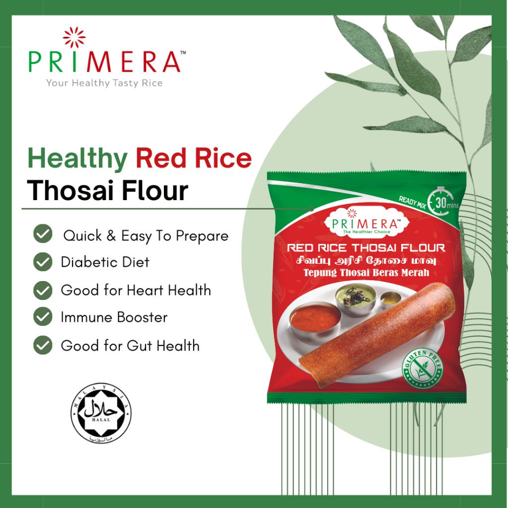Red Rice Tosai Flour – Arabian Organics