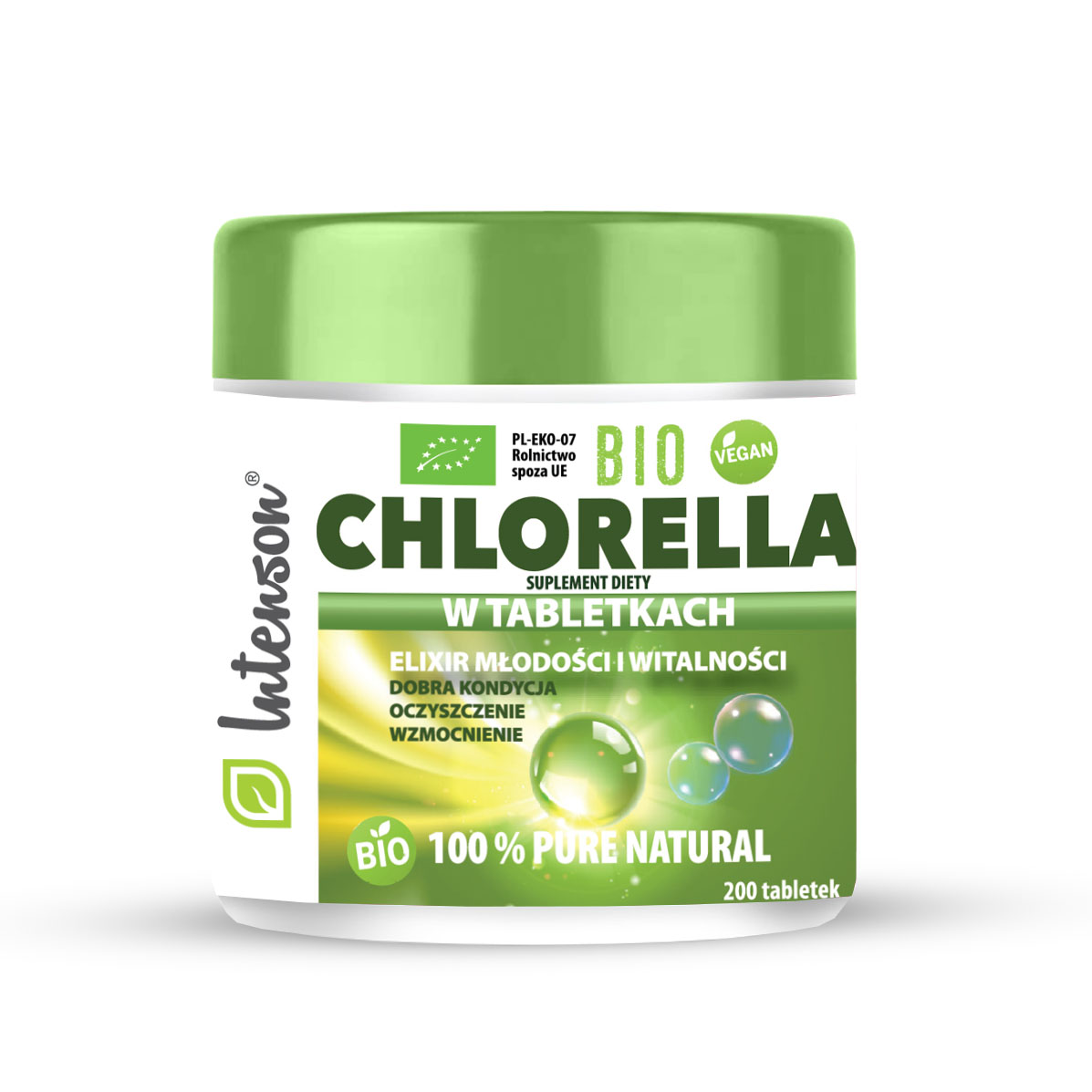 Bio chlorella 100% 200tab – Arabian Organics
