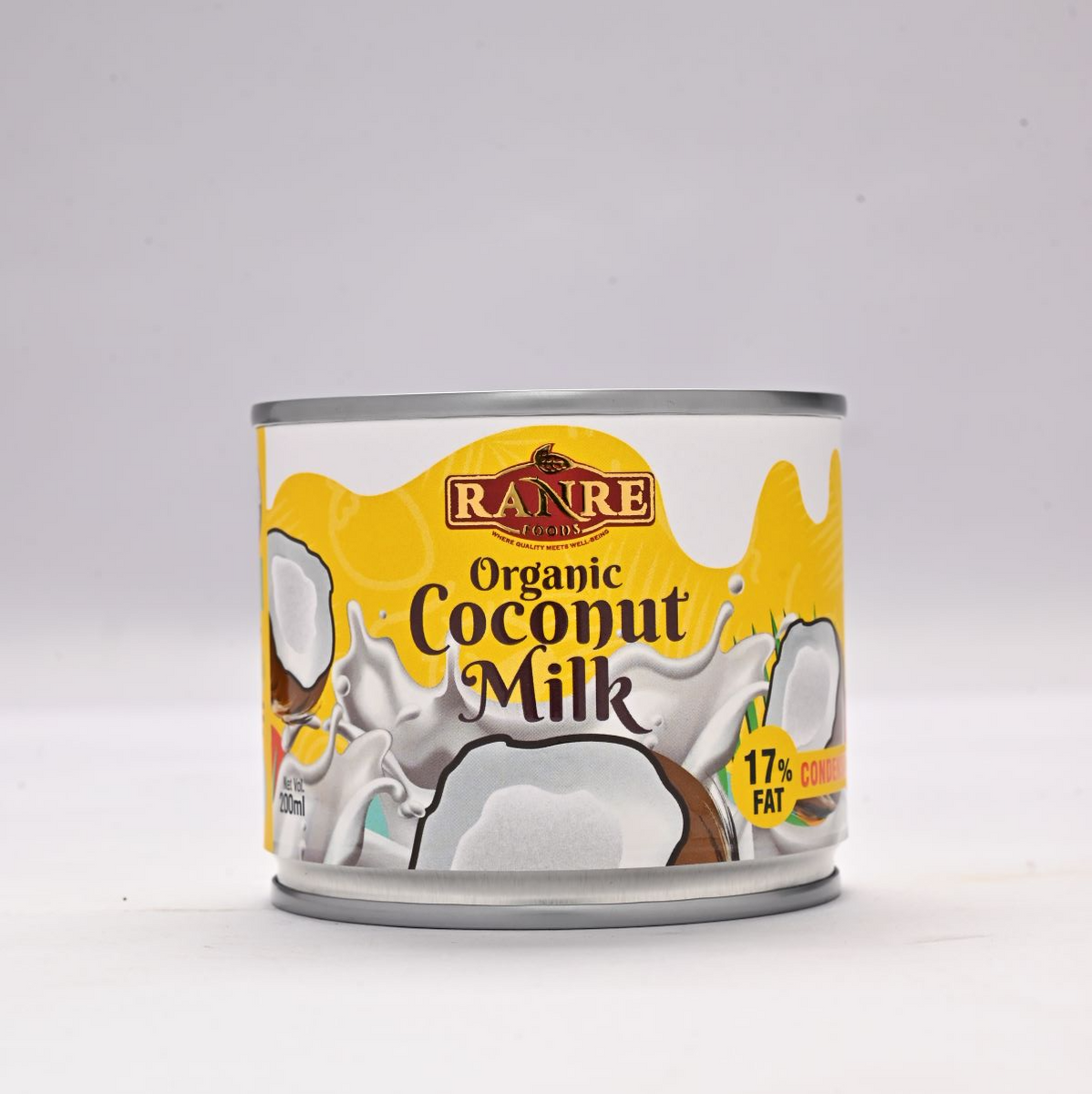 Organic Coconut Milk -17% FAT 200ml – Arabian Organics