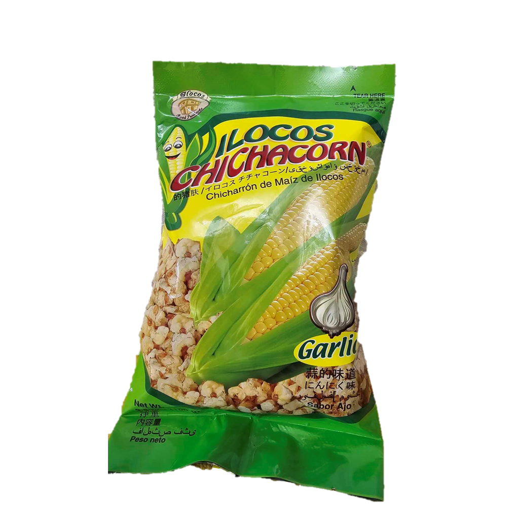 Ilocos Chichacorn Garlic Flavor (100g) – Arabian Organics