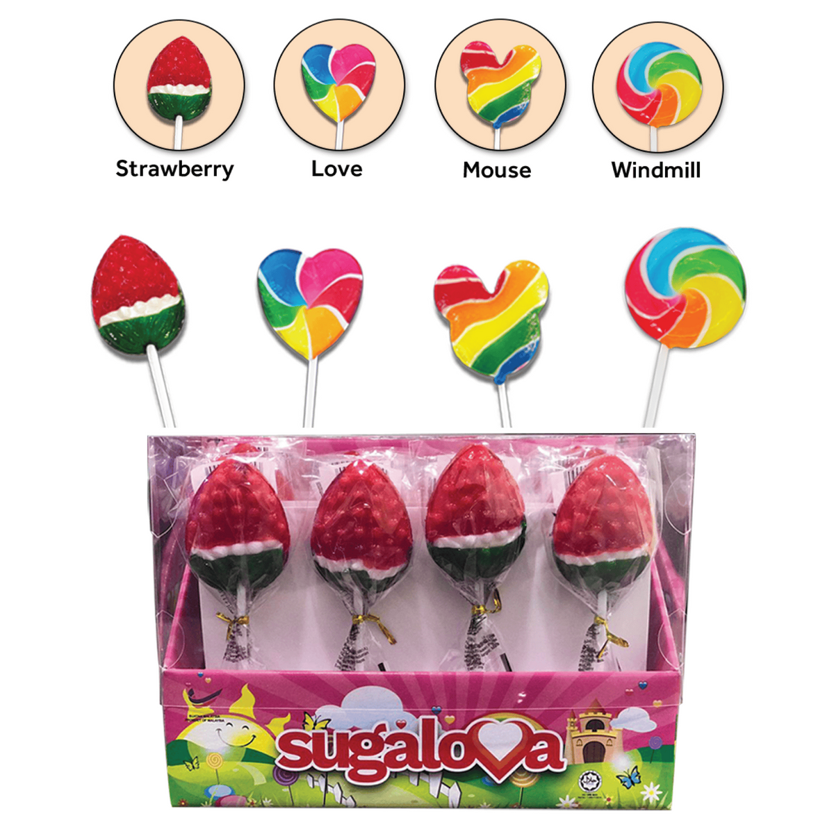 CLASSIC LOLLIPOPS (DISPLAY BOX) – Arabian Organics