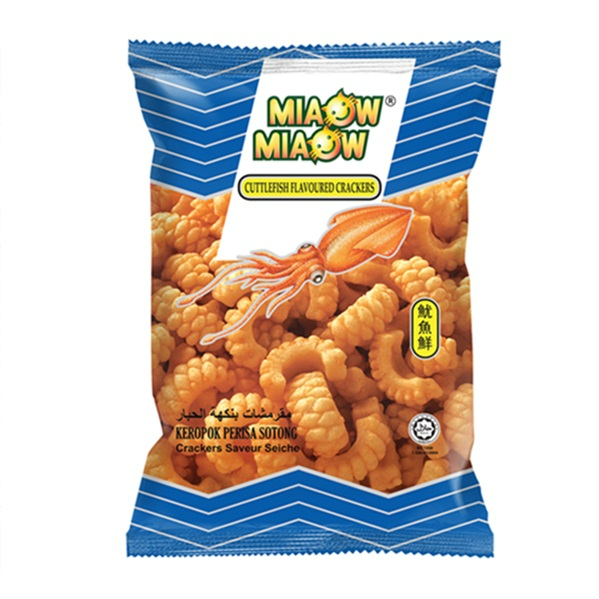 Miaow Miaow Cuttlefish Flavoured Crackers – Arabian Organics