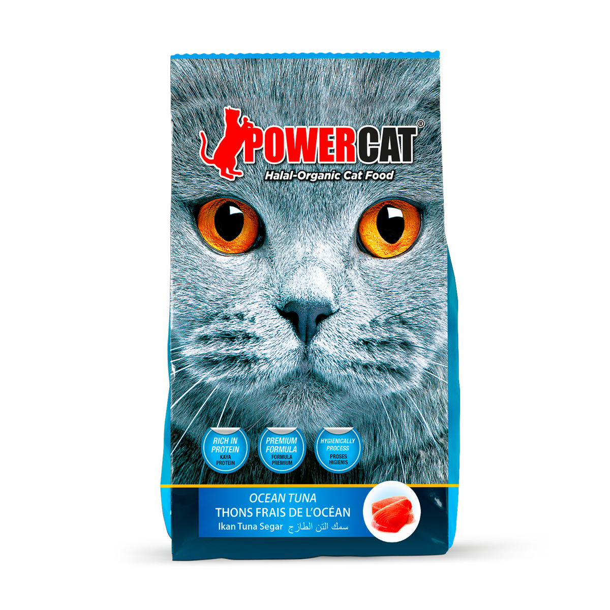 POWERCAT FRESH OCEAN TUNA 8kg – Arabian Organics