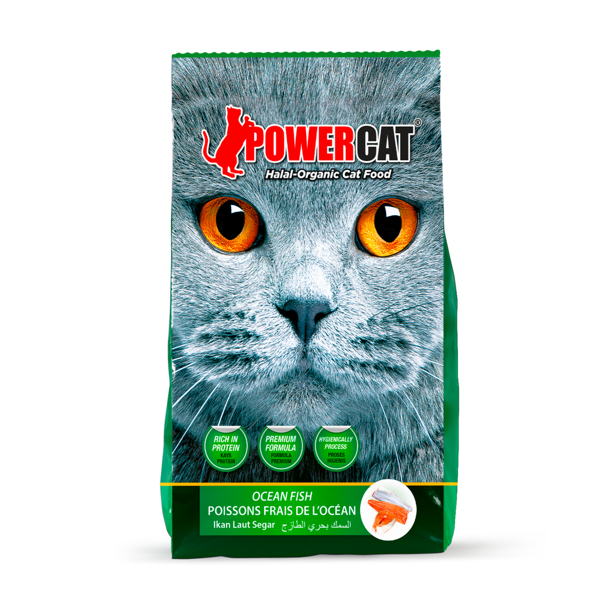 POWERCAT FRESH OCEAN FISH 1.4kg – Arabian Organics