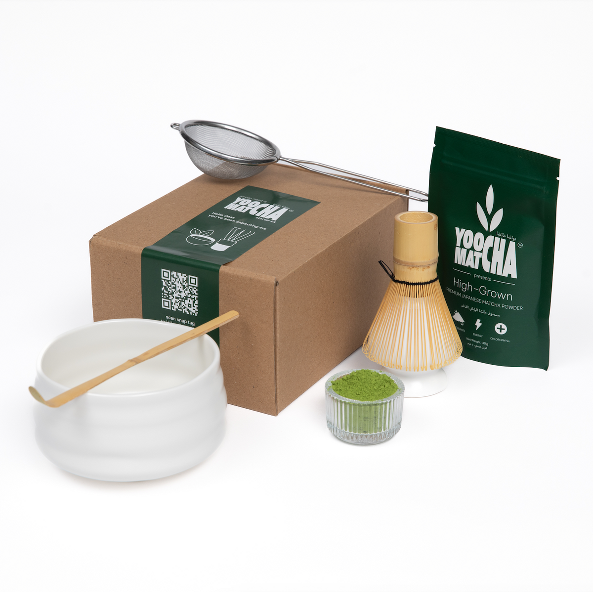 BUY matcha essentials preparation kit Dubai – Arabian Organics