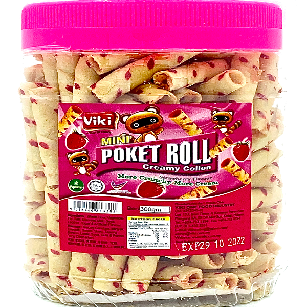 MINI POCKET ROLL - STRAWBERRY – Arabian Organics