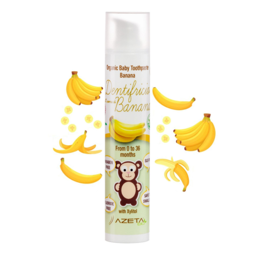 Organic Baby Toothpaste Banana – Arabian Organics
