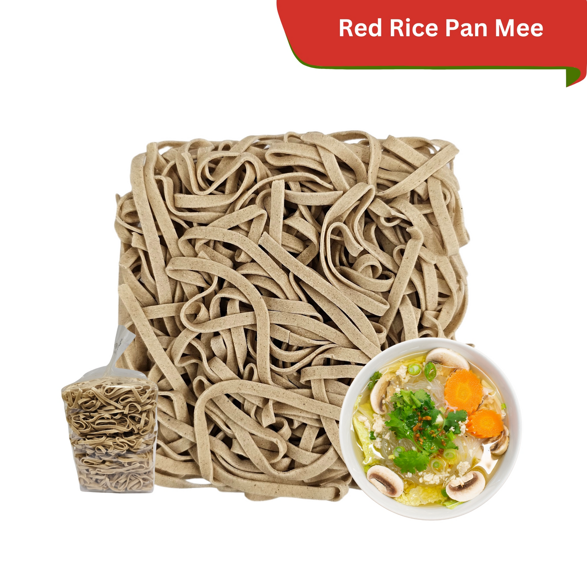 Healthy Malaysia Red Rice Pan Mee – Arabian Organics