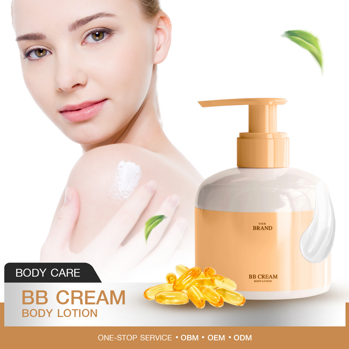 (OEM) BB CREAM BODY LOTION Tone up make up base & Natural Coverage Sun ...