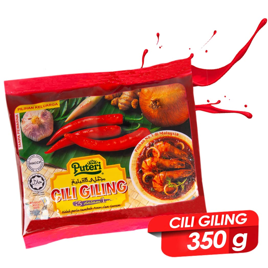 Puteri Chili Paste 350gm – Arabian Organics