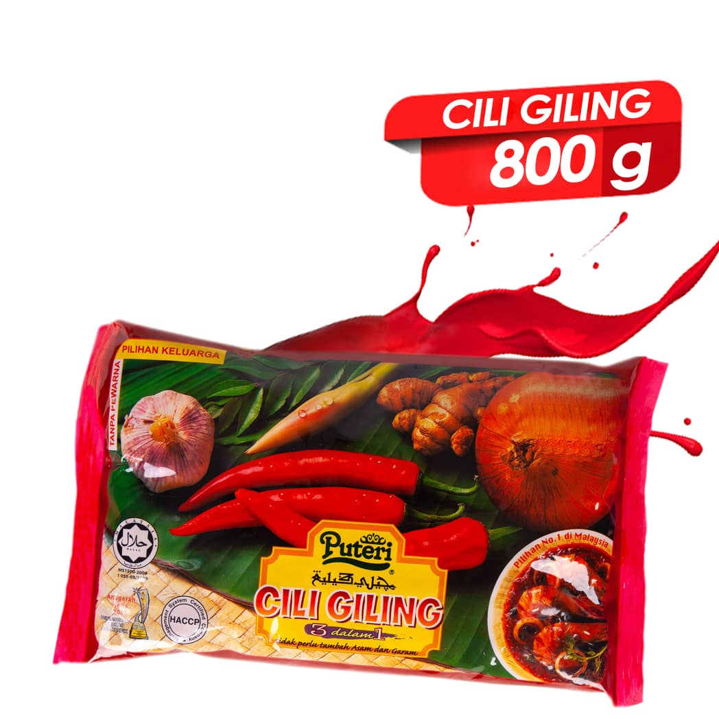 Puteri Chili Paste 800gm – Arabian Organics