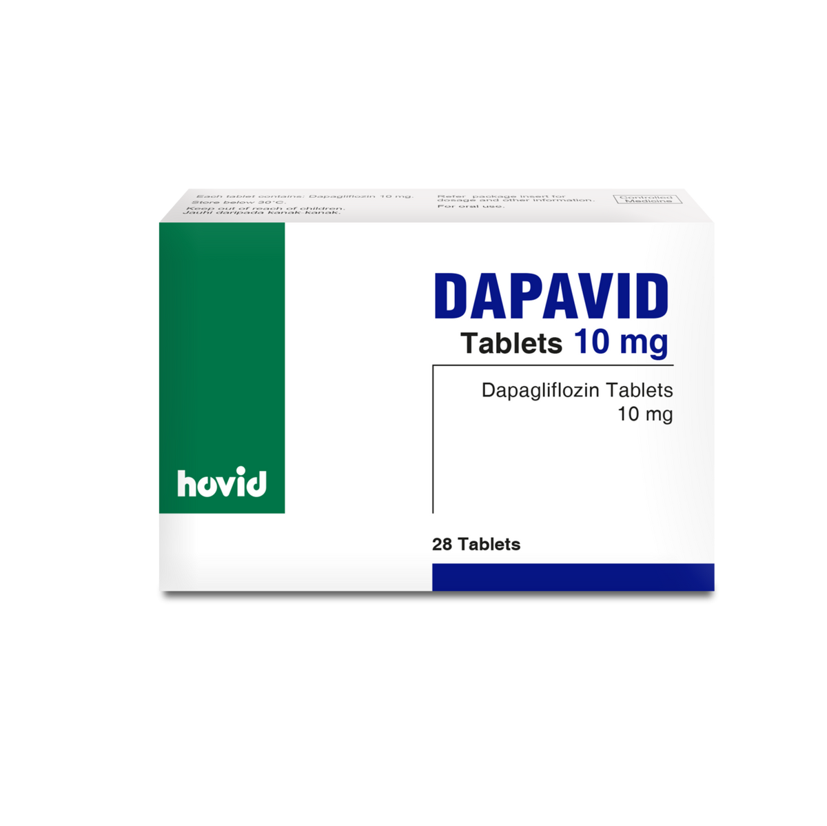 Dapavid 10mg Tablet – Arabian Organics
