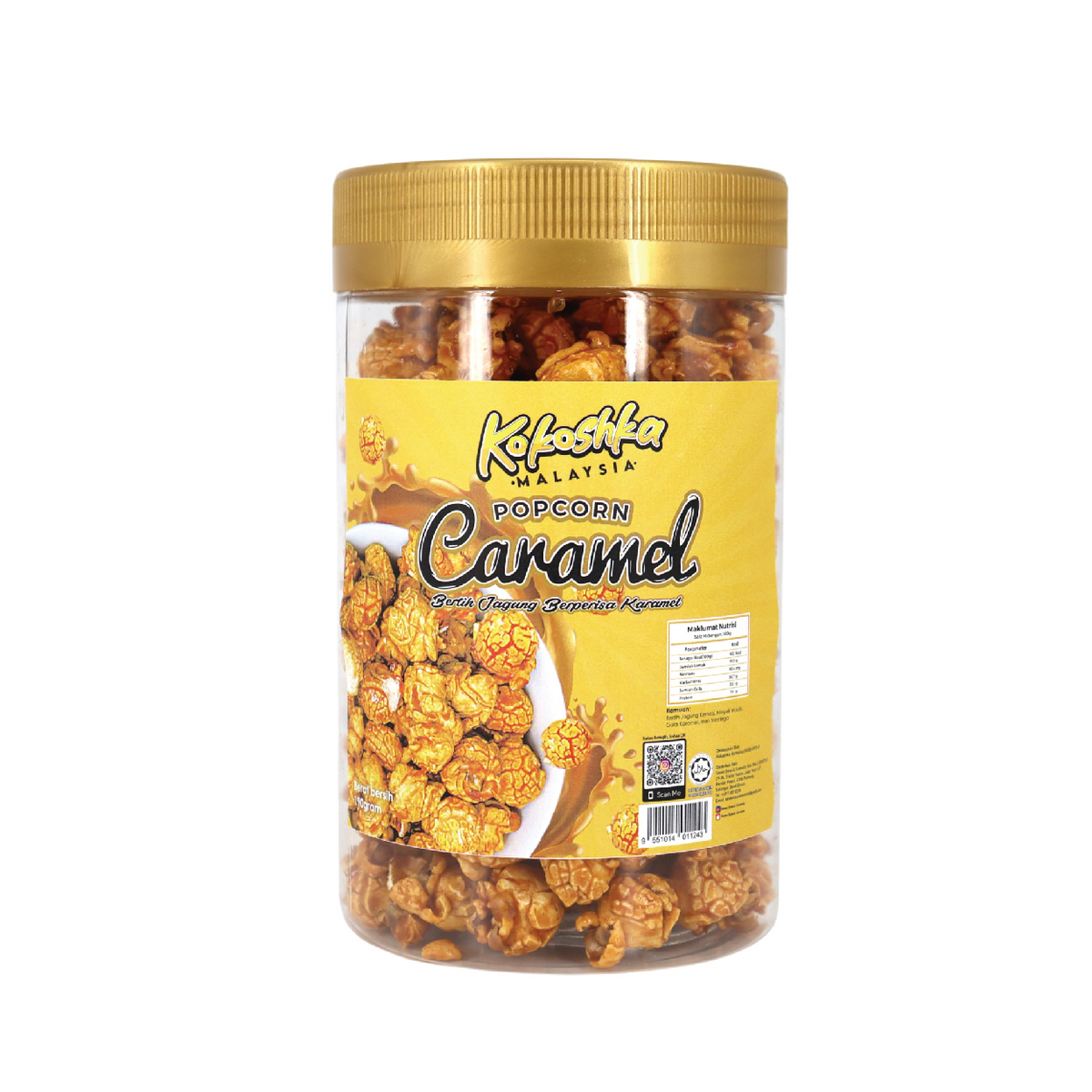 CLASSIC CARAMEL POPCORN 190G – Arabian Organics