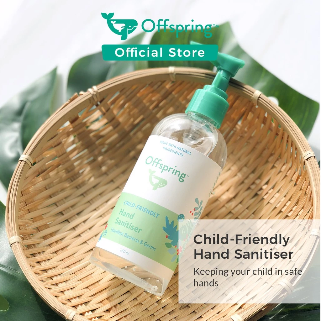 Offspring Child-Friendly Hand Sanitiser 50ml/250ml – Arabian Organics