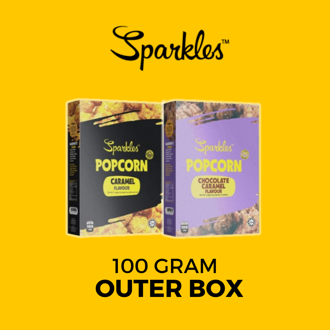 Sparkles Popcorn Outer Box 100 gm – Arabian Organics
