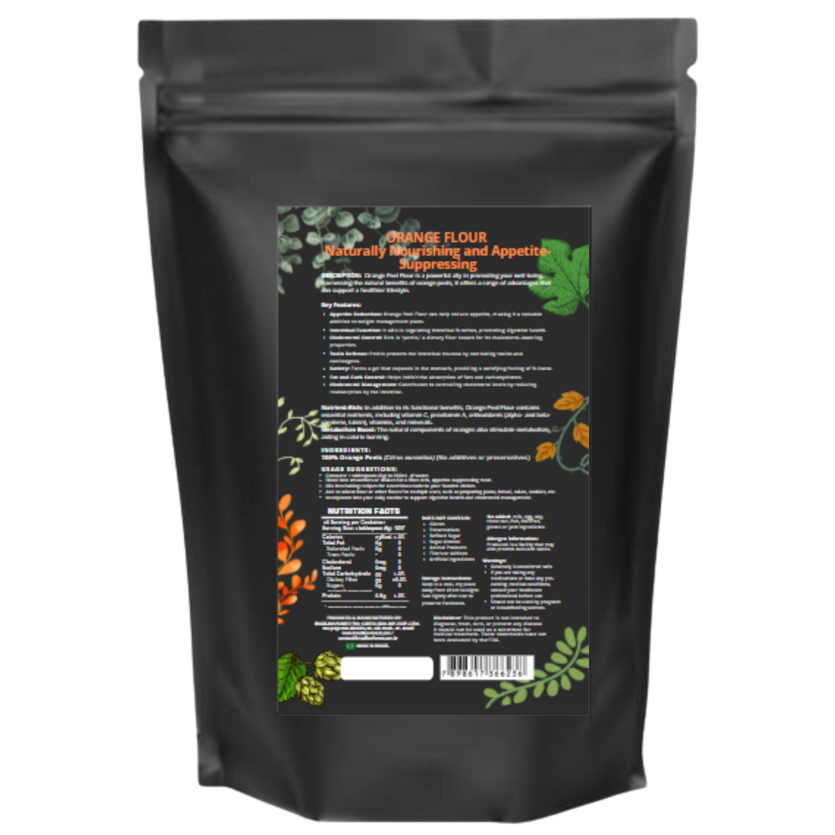 Orange Peel Flour – Arabian Organics