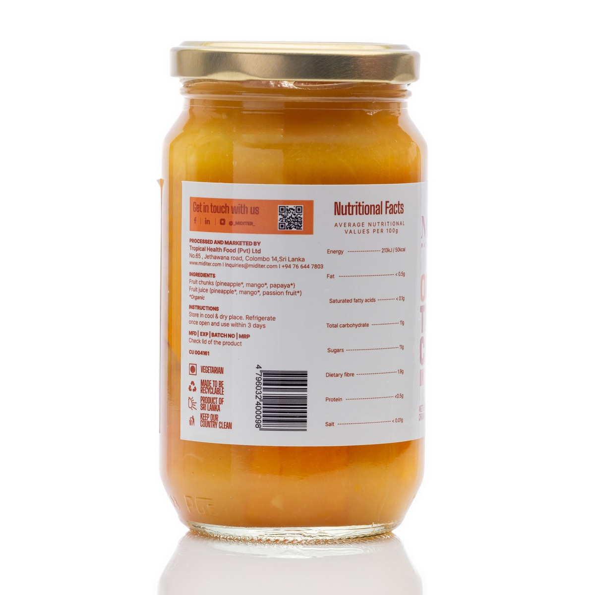 Organic Soursop Chunks with Pineapple Juice – Arabian Organics