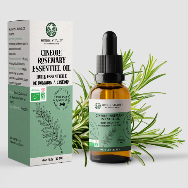 Organic Rosemary Cineole Essential Oil – Premium Quality – Tunisia Ori ...