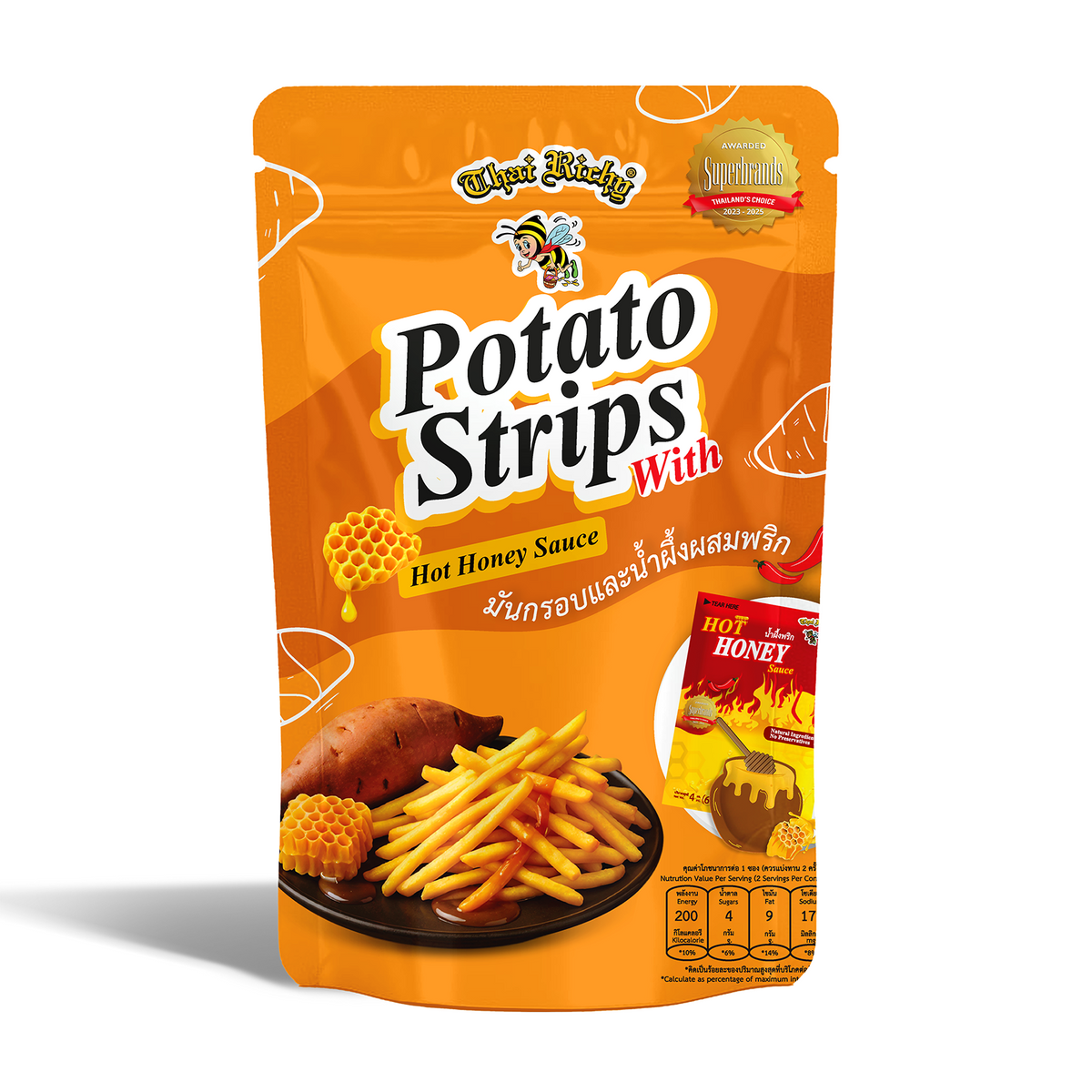 #honey #organic #natural #potato strips #hot sauce #snack – Arabian ...