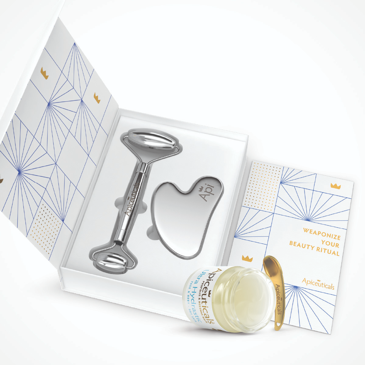 Apiceuticals Honey Balm™ Gift Set – Ultra Hydrastic + Cryo-Facial Tool ...