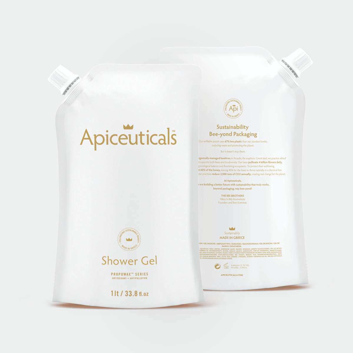 Apiceuticals Antioxidant Shower Gel Refill | Luxury Hotel Amenities ...