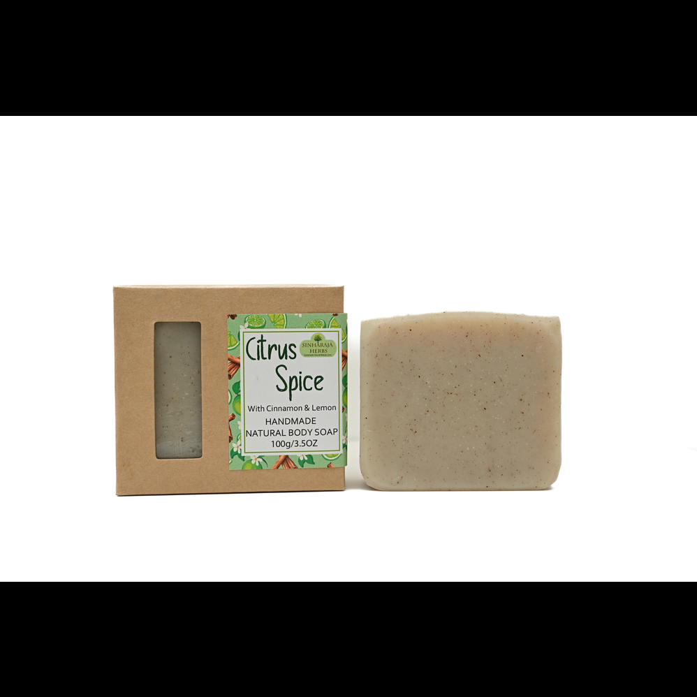 Cinnamon & Lemon Handmade Soap | Natural Refreshing Cleanser by Sinhar ...