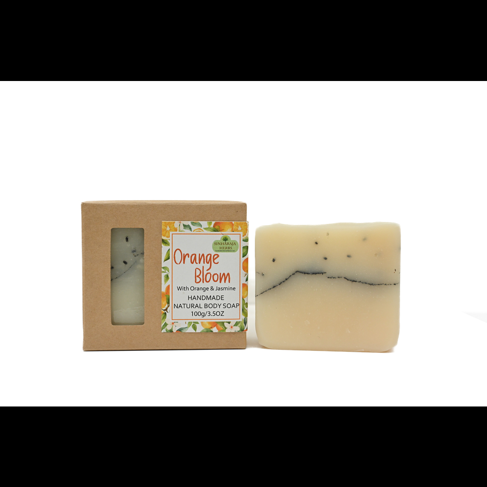 Orange & Jasmine Handmade Soap | Natural Nourishing Bar by Sinharaja ...