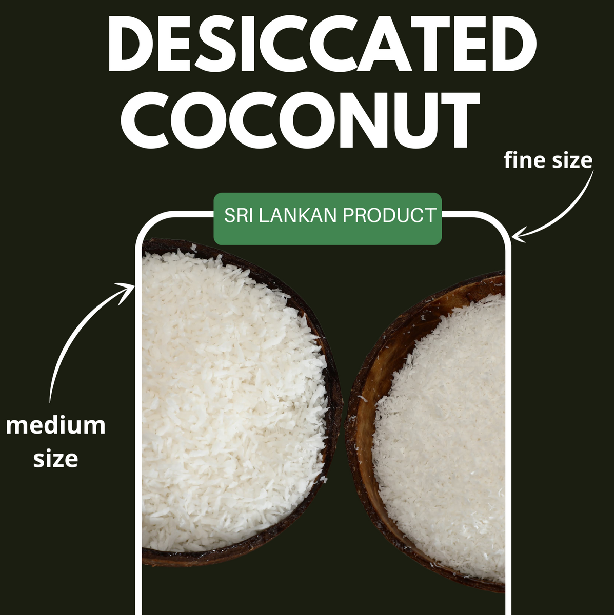 Ceylon Desiccated Coconut: Pure Tropical Goodness from Metshu Exports ...