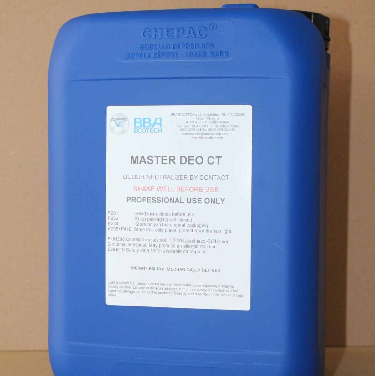 Master Deo CT - Odour neutralizer by contact – Arabian Organics