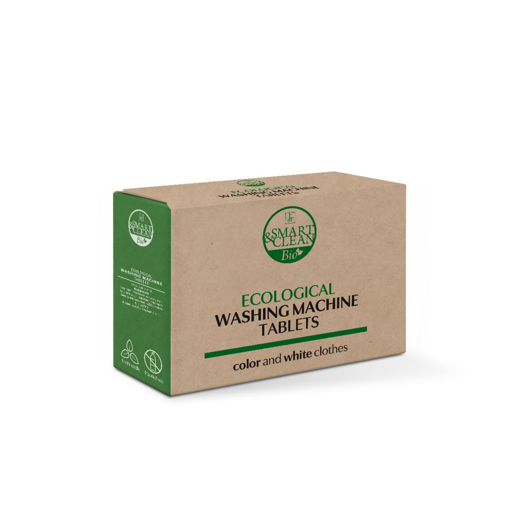 SMART & CLEAN BIO ECOLOGICAL WASHING MACHINE TABLETS – Arabian Organics