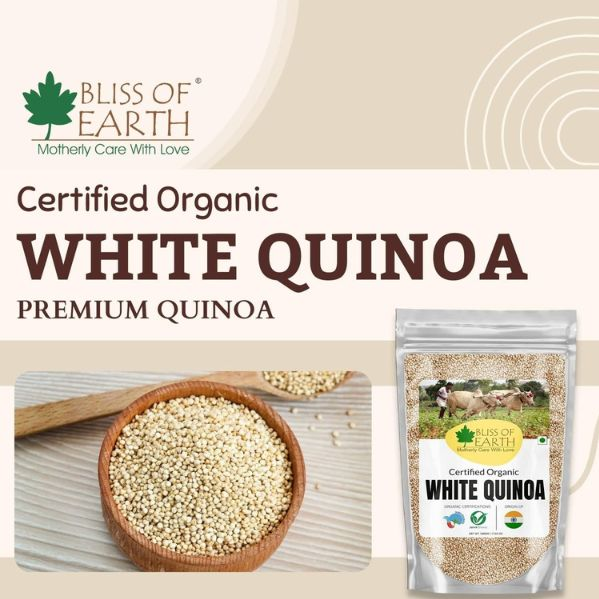 Bliss of Earth Organic White Quinoa 1kg – Arabian Organics