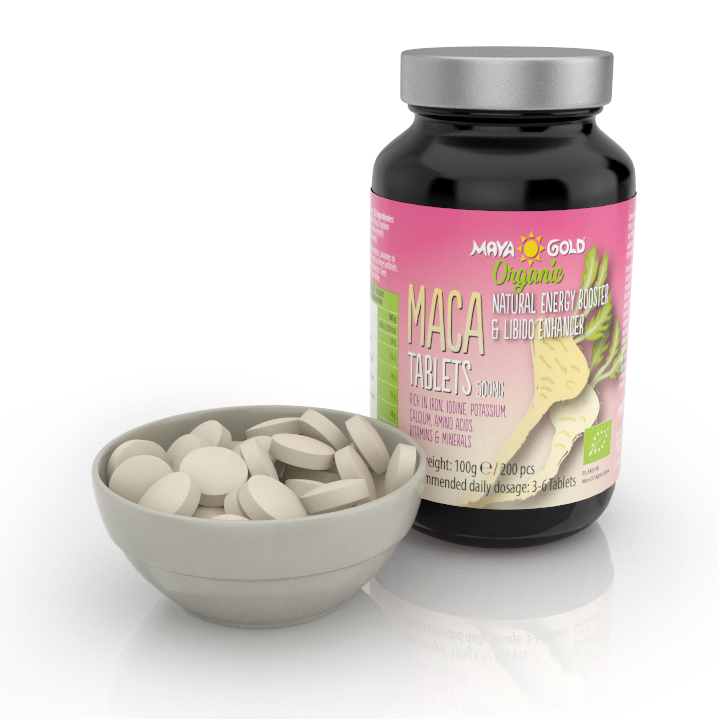 Organic Maca Tablets – Arabian Organics