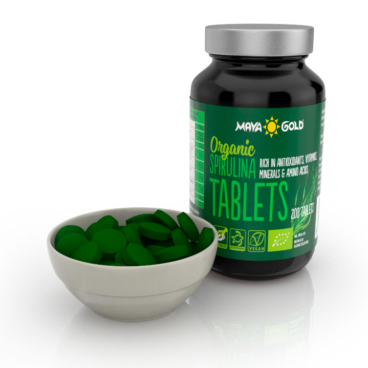 Organic Spirulina Tablets – Arabian Organics