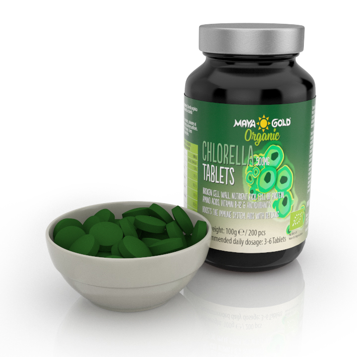 Organic Chlorella Tablets – Arabian Organics