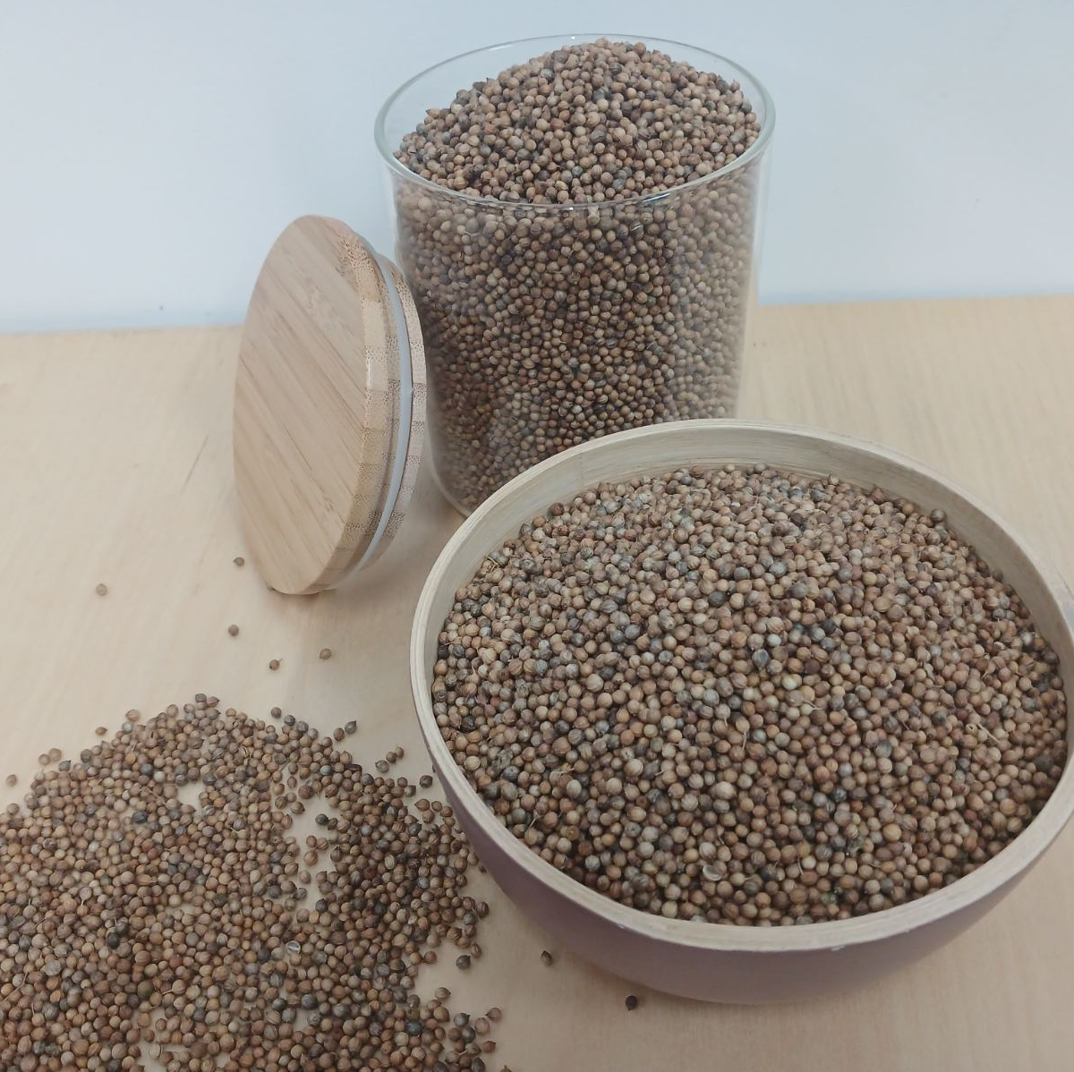 Organic Coriander Seeds – Arabian Organics