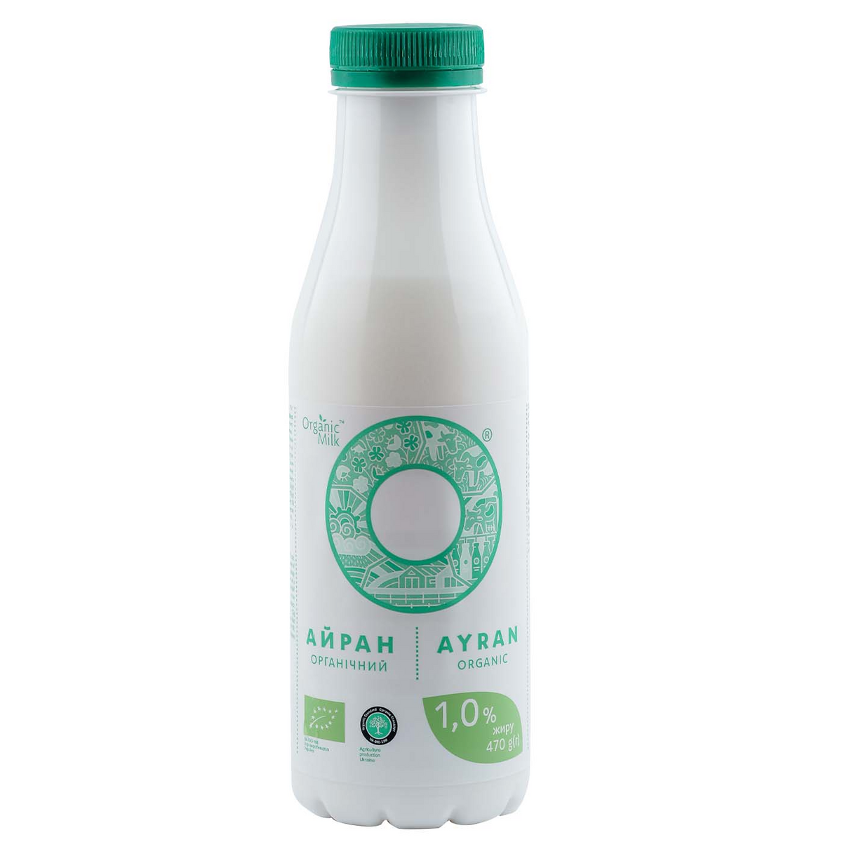 Organic fermented milk drink fat 1 % 470 g. – Arabian Organics