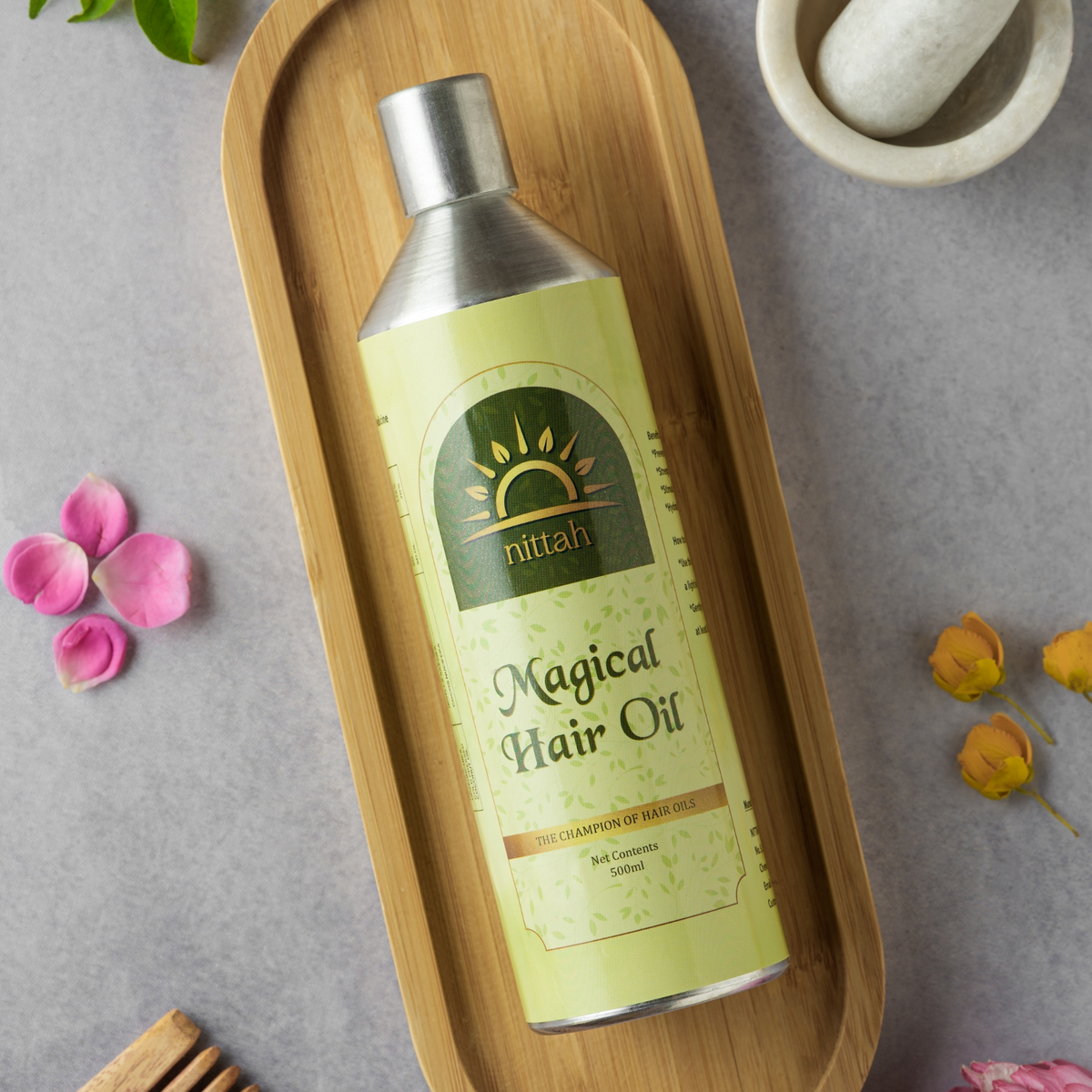 Magical Hair Oil - Nittah Organics - 500ml – Arabian Organics