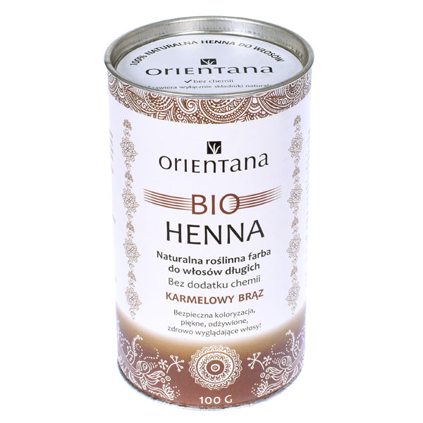 Orientana Bio Henna Caramel Blond – Arabian Organics