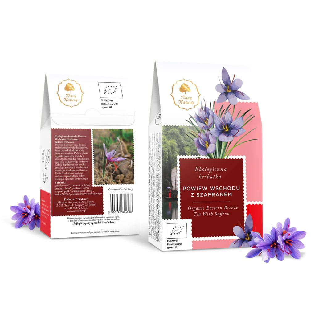 Eastern Breeze Tea with Saffron Organic – Arabian Organics
