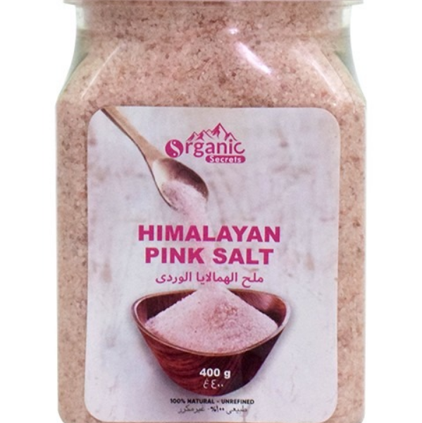 Organic Secrets-Himalayan Pink Salt shaker 400G – Arabian Organics