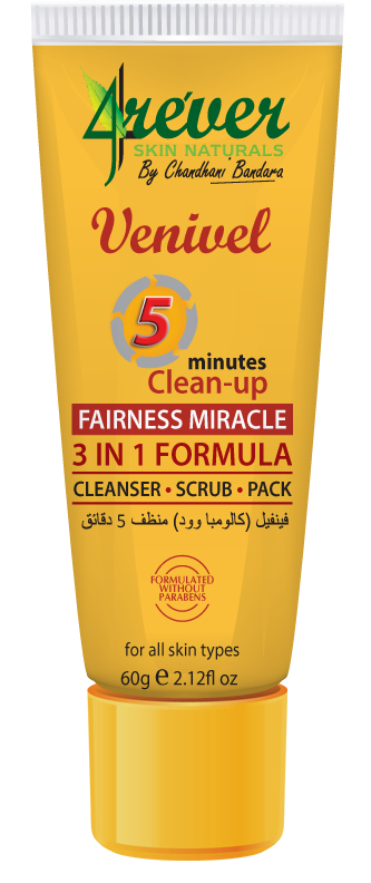 Venivel 5 Minutes Clean-Up Fairness Miracle – Arabian Organics