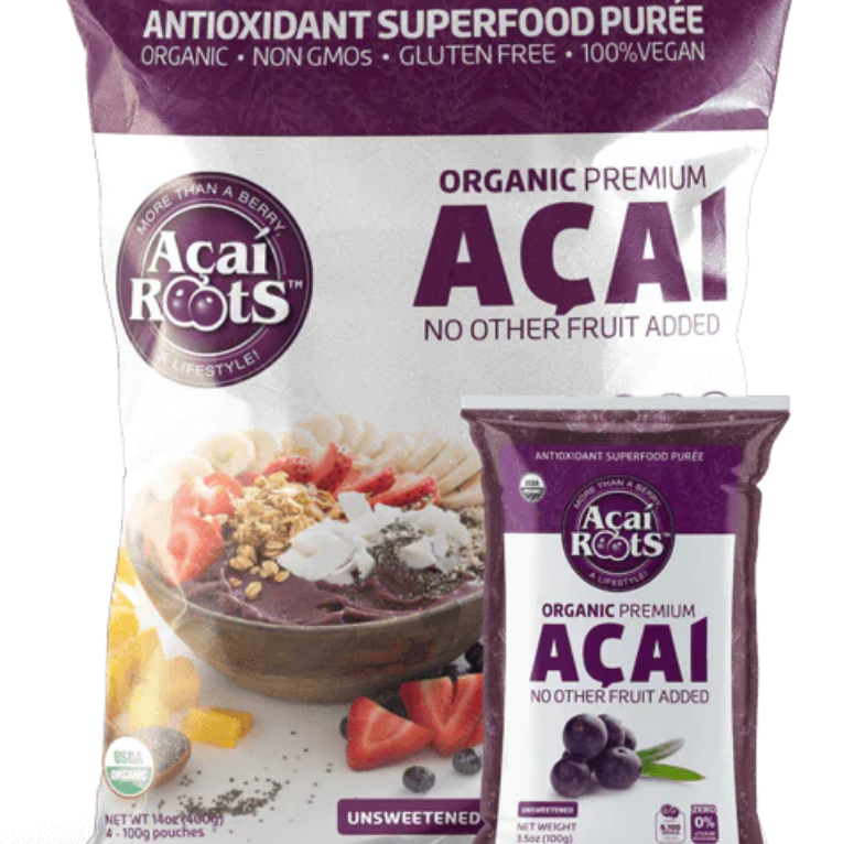 Organic Premium Acai (4x100g) Pouches – Arabian Organics