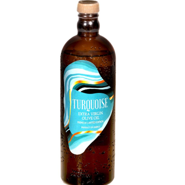 Turquoise organic extra virgin olive oil – Arabian Organics