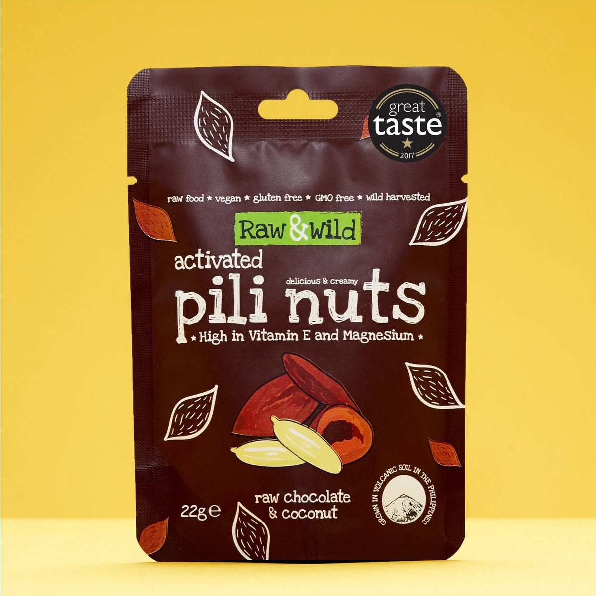 Activated Pili Nuts - Raw Choc & Coconut (snack pack) – Arabian Organics