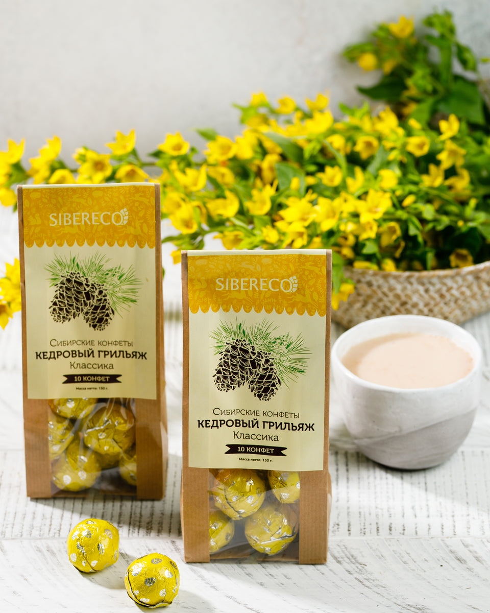 SIBERECO CANDIES, Cedar sweets Classic, 150g – Arabian Organics
